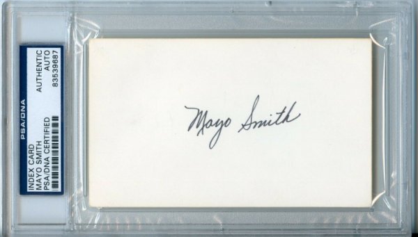 Mayo Smith Autographed Memorabilia | Signed Photo, Jersey, Collectibles ...