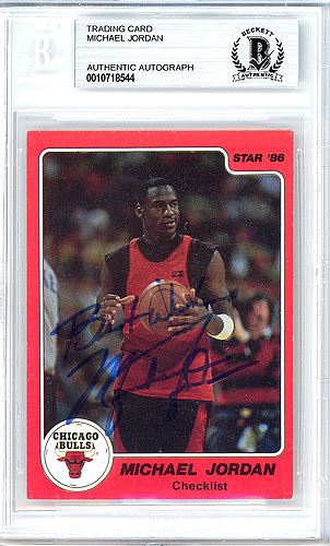 Michael Jordan | Autographed Baketball Memorabilia & NBA Merchandise