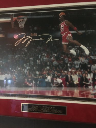 Michael Jordan | Autographed Baketball Memorabilia & NBA Merchandise