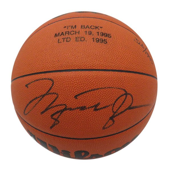 Michael Jordan | Autographed Baketball Memorabilia & NBA Merchandise