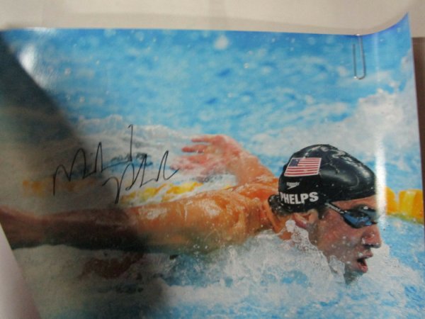Michael Phelps Autographed Memorabilia | Signed Photo, Jersey ...