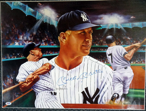 Mickey Mantle | Autographed Baseball Memorabilia & MLB Merchandise