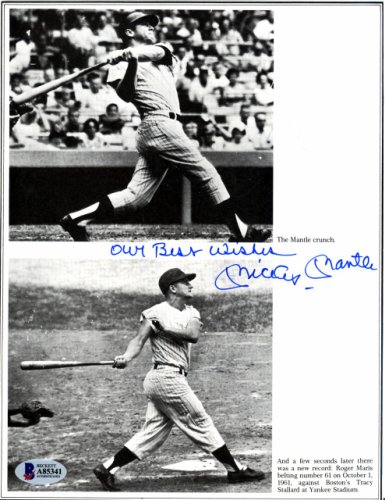 Mickey Mantle | Autographed Baseball Memorabilia & MLB Merchandise
