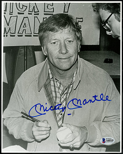 Mickey Mantle | Autographed Baseball Memorabilia & MLB Merchandise