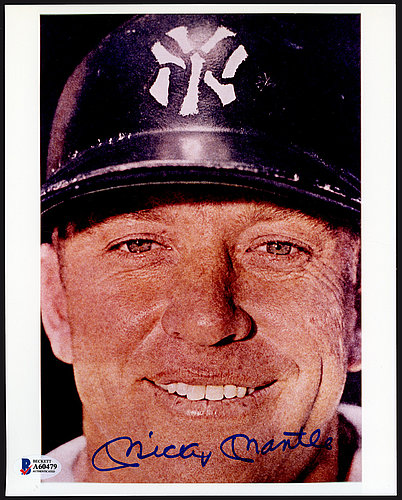 Mickey Mantle | Autographed Baseball Memorabilia & MLB Merchandise