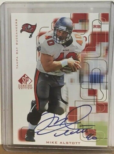 Mike Alstott Autographed Memorabilia | Signed Photo, Jersey ...