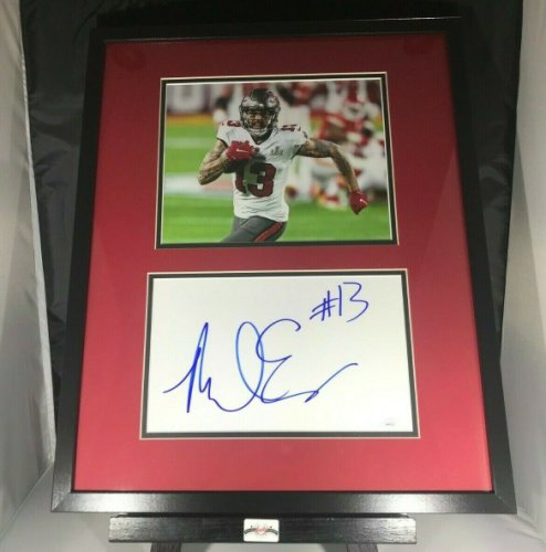 Mike Evans Autographed Memorabilia | Signed Photo, Jersey, Collectibles ...