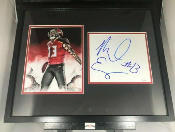 Mike Evans Autographed Memorabilia | Signed Photo, Jersey, Collectibles ...