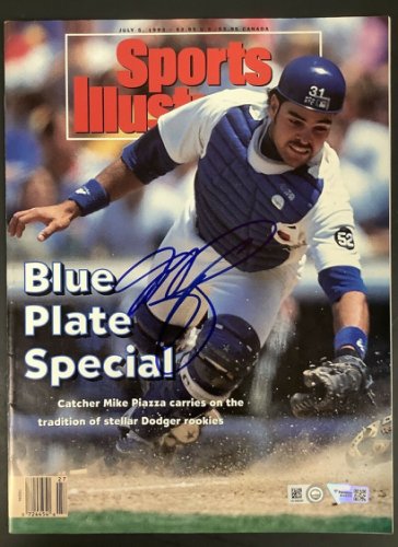 Mike Piazza Autographed Memorabilia | Signed Photo, Jersey ...