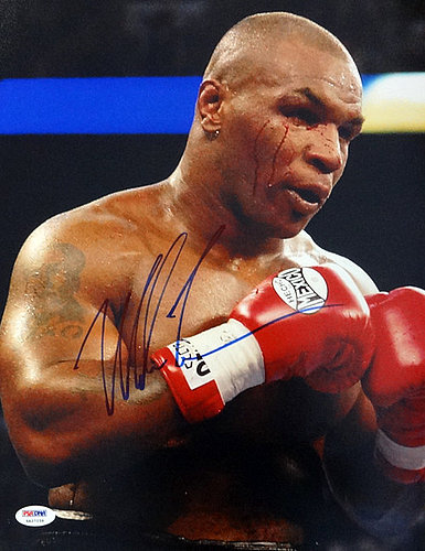 Mike Tyson Autographed Memorabilia | Signed Photo, Jersey, Collectibles ...