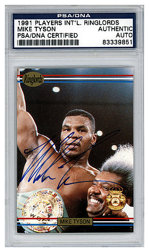 Mike Tyson Autographed Memorabilia | Signed Photo, Jersey, Collectibles ...