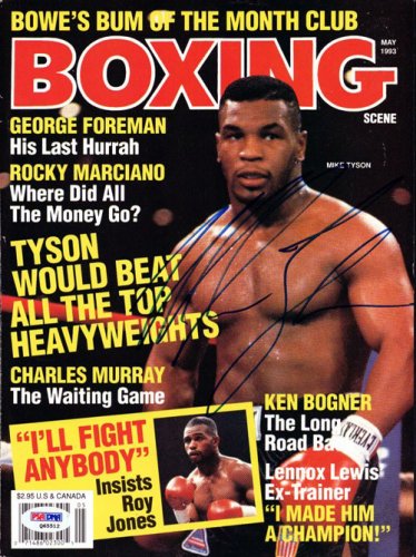 Mike Tyson Autographed Memorabilia | Signed Photo, Jersey, Collectibles ...