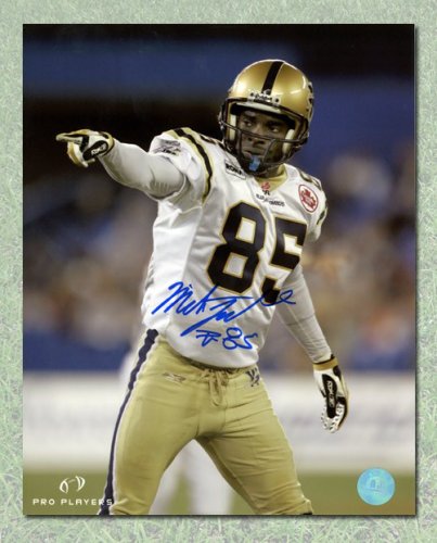 Milt Stegall Autographed Memorabilia | Signed Photo, Jersey ...