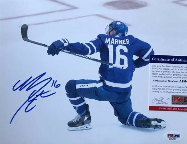 Mitch Marner Autographed Memorabilia | Signed Photo, Jersey ...