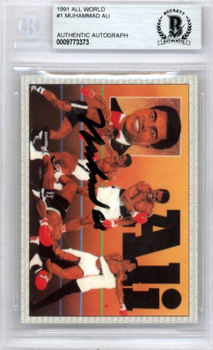 Muhammad Ali Autographed Memorabilia | Signed Photo, Jersey ...