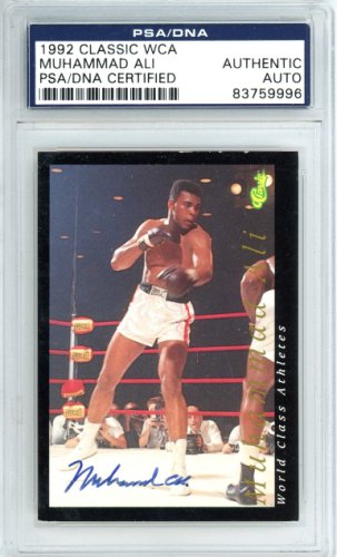 Muhammad Ali Autographed Memorabilia | Signed Photo, Jersey ...