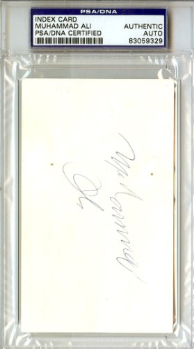 Muhammad Ali Autographed Memorabilia | Signed Photo, Jersey ...