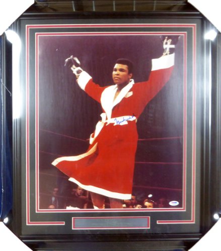 Muhammad Ali Autographed Memorabilia | Signed Photo, Jersey ...