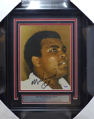 Muhammad Ali Autographed Memorabilia | Signed Photo, Jersey ...