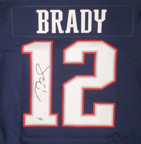 Tom Brady | Autographed Football Memorabilia & NFL Merchandise
