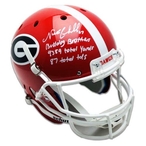 Georgia Bulldogs Autographed Full Size Helmets | Signed Helmets
