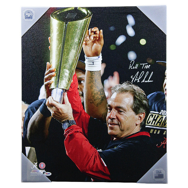Nick Saban | Autographed Football Memorabilia & NCAA Merchandise