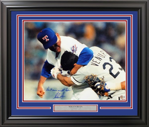 Nolan Ryan Autographed Memorabilia | Signed Photo, Jersey, Collectibles ...