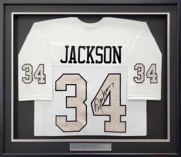 Bo Jackson Autographed Memorabilia | Signed Photo, Jersey, Collectibles ...