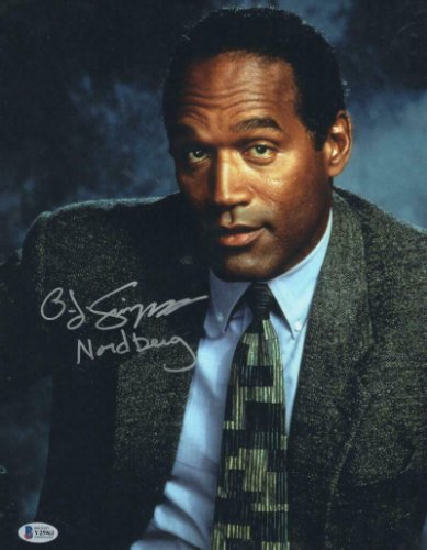 OJ Simpson Autographed Memorabilia | Signed Photo, Jersey, Collectibles ...