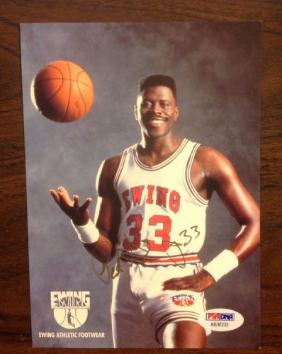 Patrick Ewing Autographed Memorabilia | Signed Photo, Jersey ...
