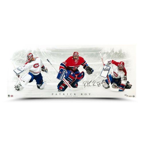Patrick Roy Autographed Memorabilia | Signed Photo, Jersey ...