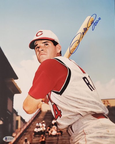 Pete Rose | Autographed Baseball Memorabilia & MLB Merchandise