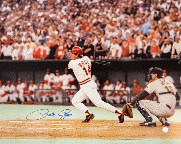 Pete Rose | Autographed Baseball Memorabilia & MLB Merchandise