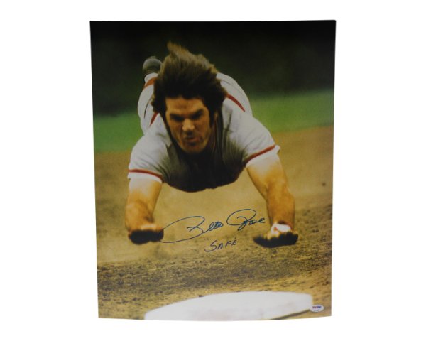 Pete Rose | Autographed Baseball Memorabilia & MLB Merchandise