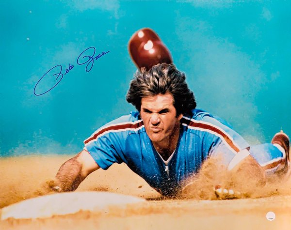 Pete Rose | Autographed Baseball Memorabilia & MLB Merchandise