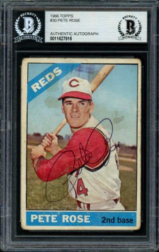 Pete Rose | Autographed Baseball Memorabilia & MLB Merchandise