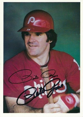 Pete Rose | Autographed Baseball Memorabilia & MLB Merchandise