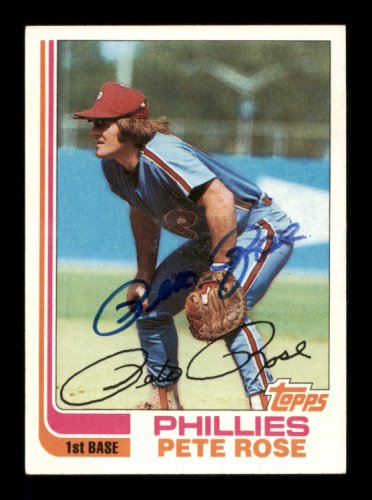 Pete Rose | Autographed Baseball Memorabilia & MLB Merchandise