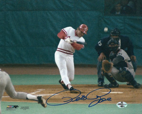 Pete Rose | Autographed Baseball Memorabilia & MLB Merchandise