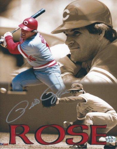 Pete Rose | Autographed Baseball Memorabilia & MLB Merchandise