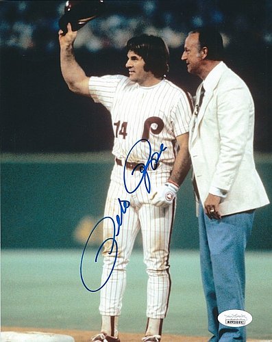 Pete Rose | Autographed Baseball Memorabilia & MLB Merchandise