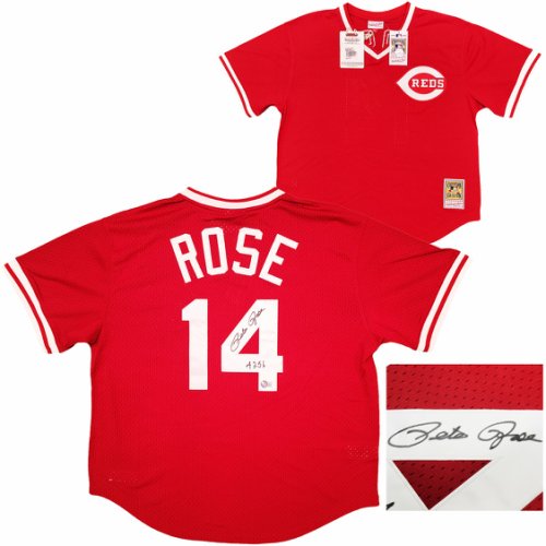 Pete Rose | Autographed Baseball Memorabilia & MLB Merchandise
