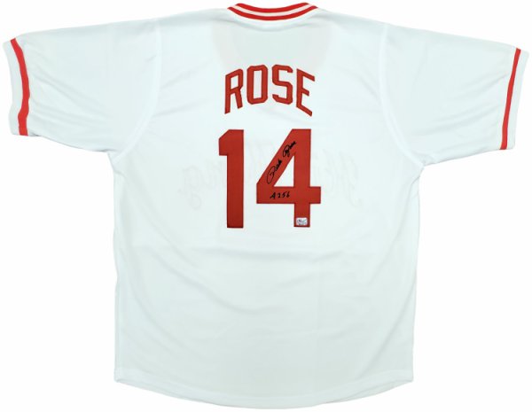 Pete Rose | Autographed Baseball Memorabilia & MLB Merchandise