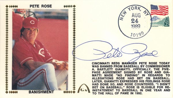 Pete Rose | Autographed Baseball Memorabilia & MLB Merchandise