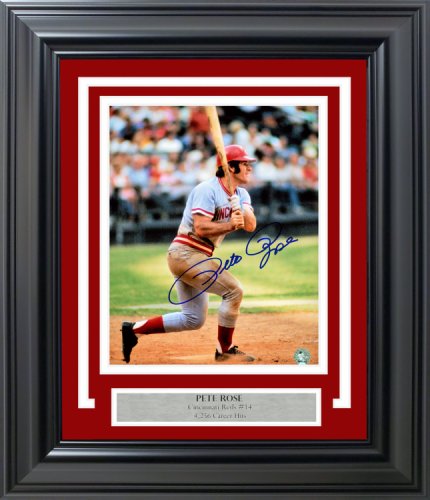 Pete Rose | Autographed Baseball Memorabilia & MLB Merchandise