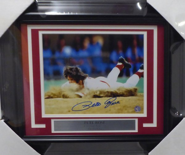 Pete Rose | Autographed Baseball Memorabilia & MLB Merchandise