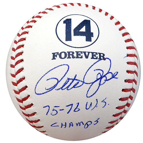 Pete Rose | Autographed Baseball Memorabilia & MLB Merchandise