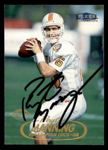 Peyton Manning | Autographed Football Memorabilia & NFL Merchandise