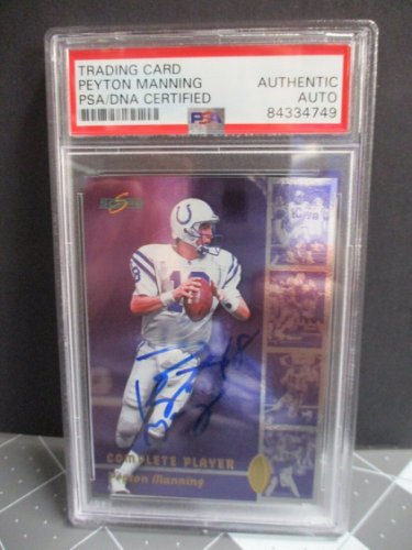 Peyton Manning | Autographed Football Memorabilia & NFL Merchandise