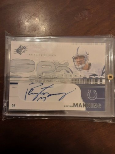 Peyton Manning | Autographed Football Memorabilia & NFL Merchandise